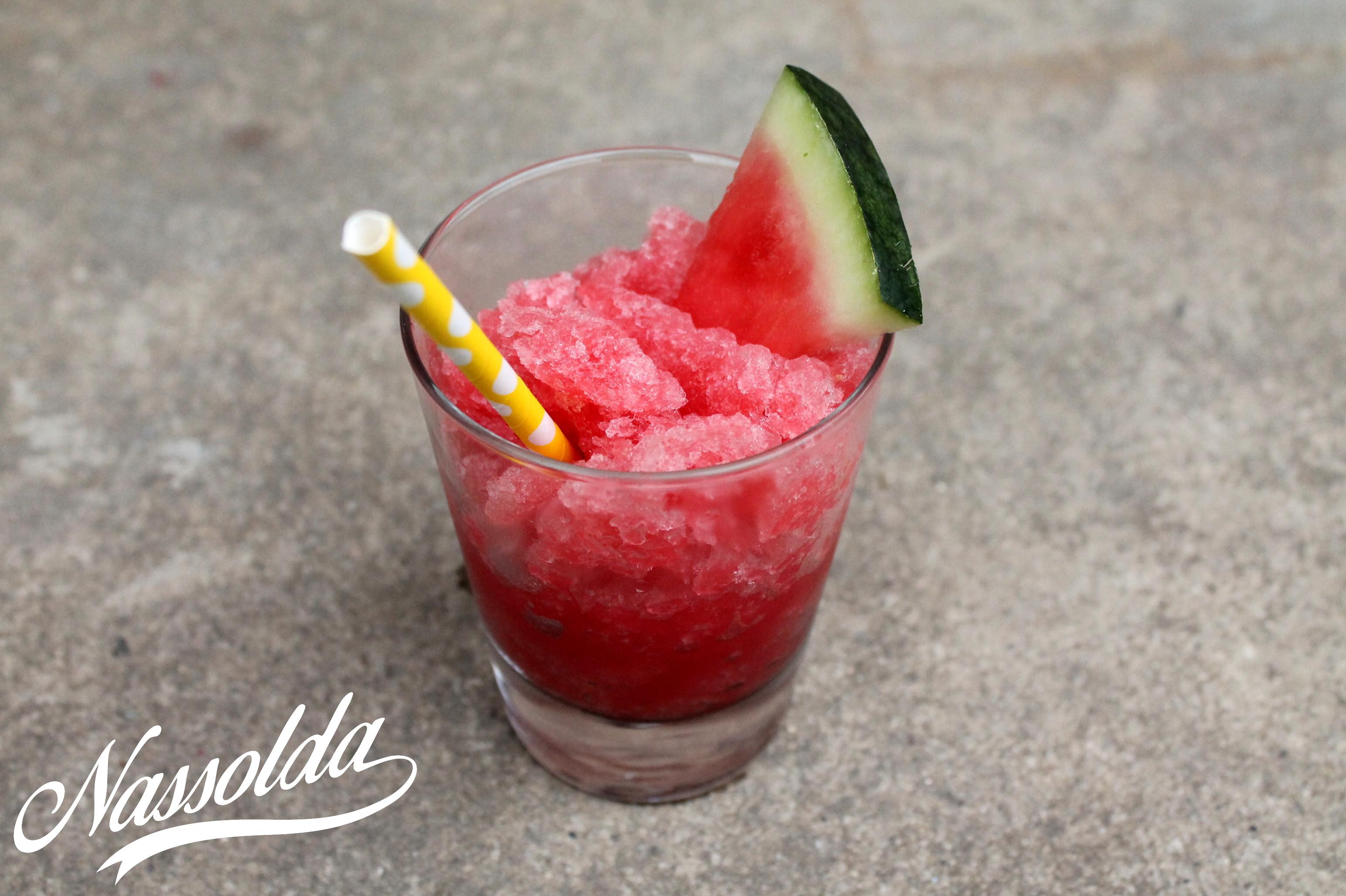 Görögdinnye granita (jégkása) ⋆ Nassolda