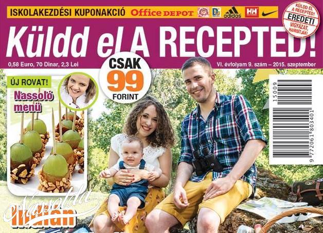 Küldd el a recepted - 2015. szeptember ⋆ Nassolda