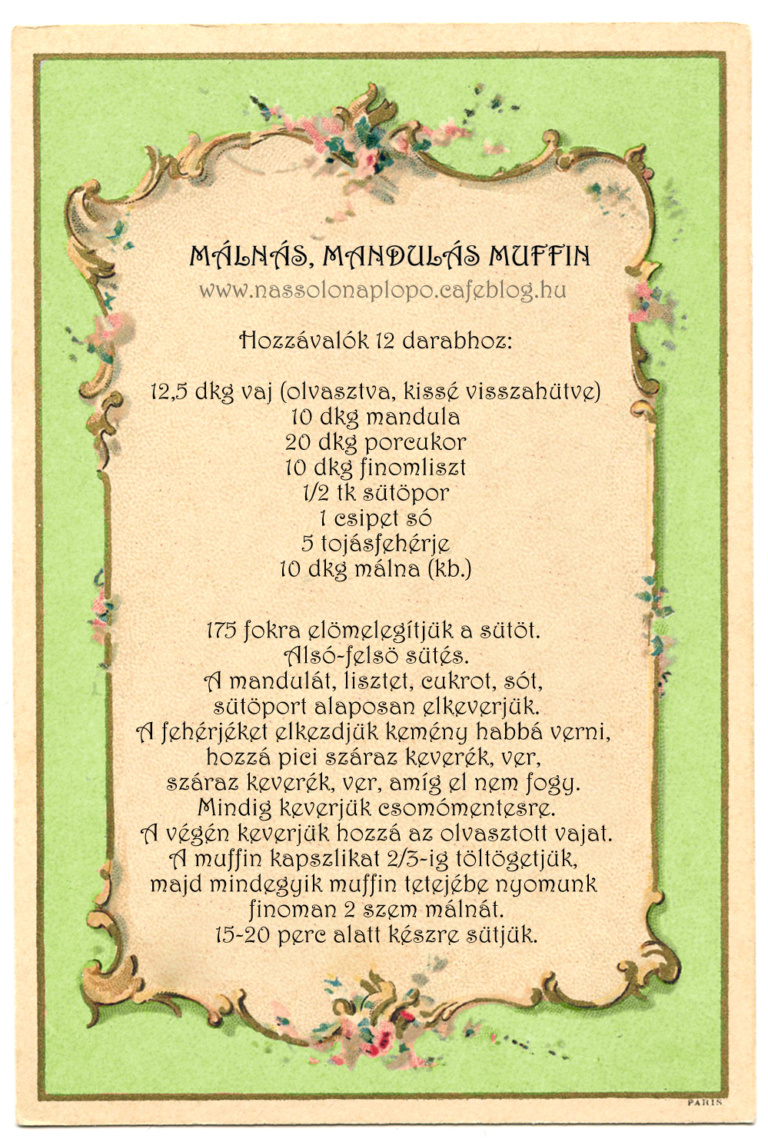 17 letölthető receptkártya ⋆ Nassolda