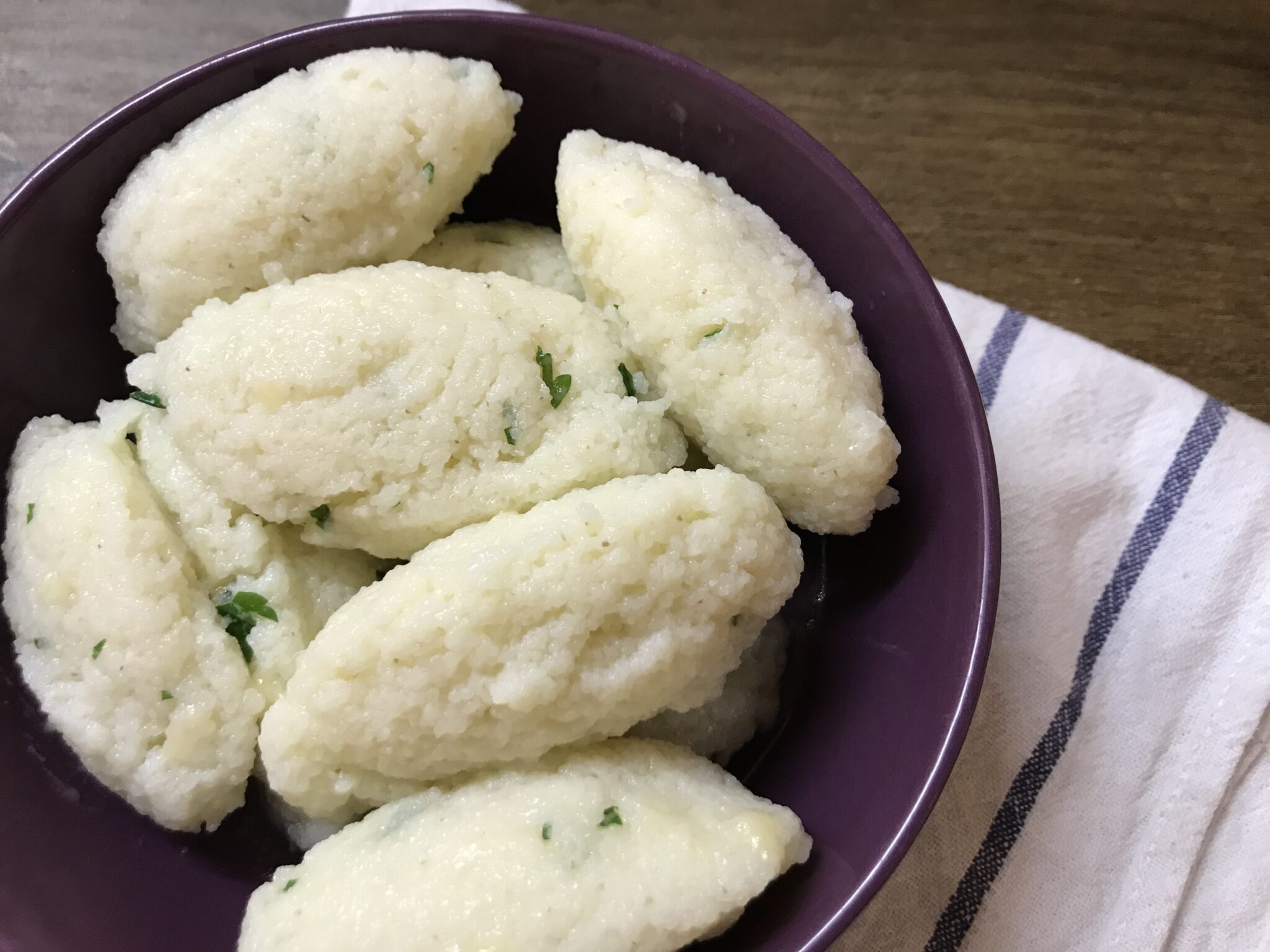 A tökéletes vajpuha daragaluska (grízgaluska) ⋆ Nassolda